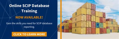 professional scip database training tetra tech sustainable markets