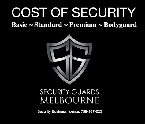 COST OF SECURITY Security Guards Melbourne