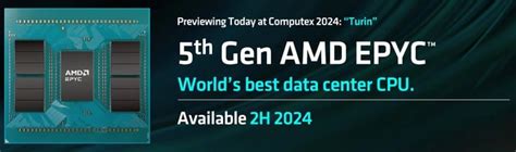 Amd Reveals Epyc Turin Zen 5 Server Cpus With 384 Threads Per Socket