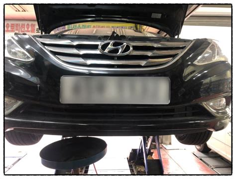 Yf소나타 엔진오일미션오일 교환작업 네이버 블로그