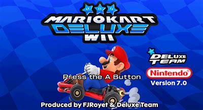 Mario Kart Wii Deluxe Blue Edition Launchbox Games Database