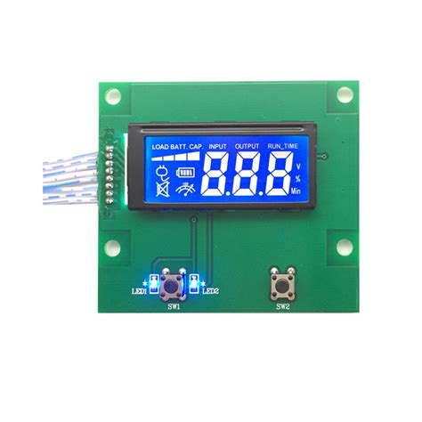 Oem Odm Factory Supply Custom Htn 7 Segment Lcd Display Ups Solar