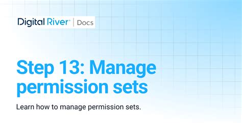 Step 13 Manage Permission Sets Salesforce Lightning B2b Commerce App