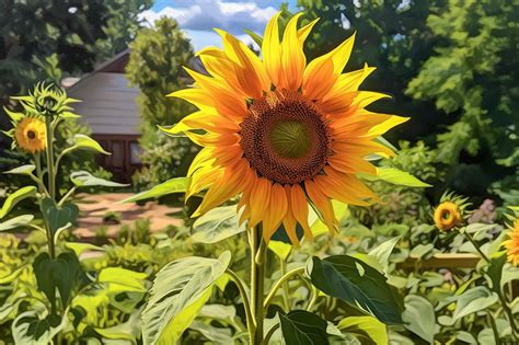 Ai产生的 向日葵 向日葵的字段 Pixabay上的免费图片 Pixabay