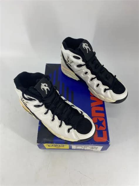 Rare Vintage Mens Converse Cons React Muscle Mid Basketball Shoe Size