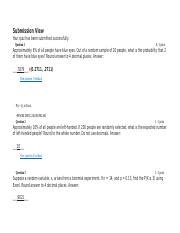 Math Week Sept Docx Submission View Your Quiz Has Been