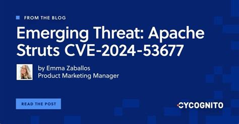 Carrie Oakes On Linkedin Cybersecurity Vulnerabilityalert Apachestruts Cyberthreats Easm