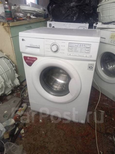 Стиральная машина LG 5 кг, LG, 5,0 кг, б/у, в наличии. Цена: 8 500₽ в ...