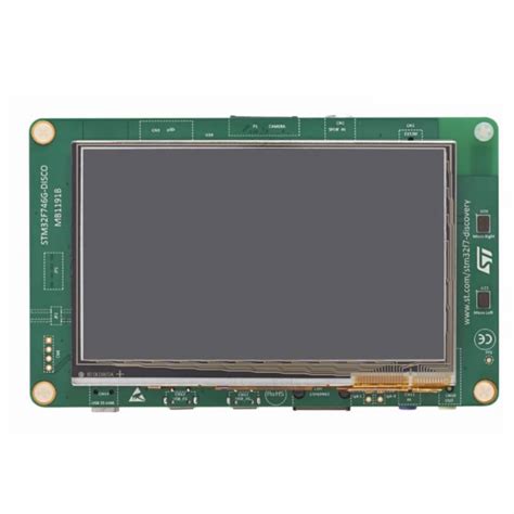 St Stm32f746g Disco Discovery Kit Stm32f746ng Arm Cortex M7 Mcu 43 Tft Lcd Stm32 Geliştirme