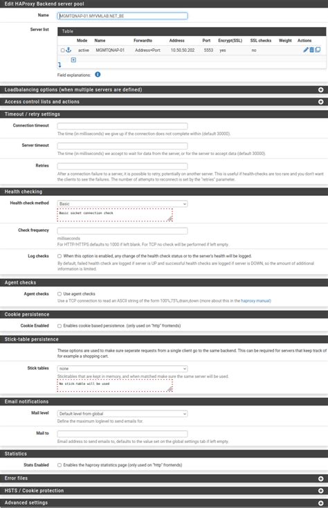 Backend Will Not Coome Up After Restore From Backup Pfsense 2 7 2 Haproxy Net 0 63 2 Netgate Forum
