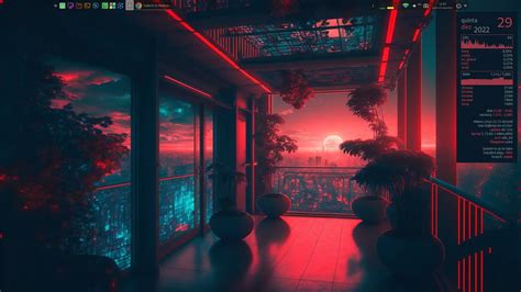 my current desktop r maboxlinux
