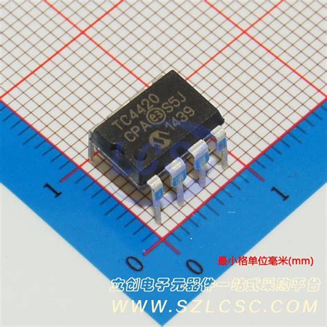 TC4420CPA Microchip Tech C48733 LCSC Electronics