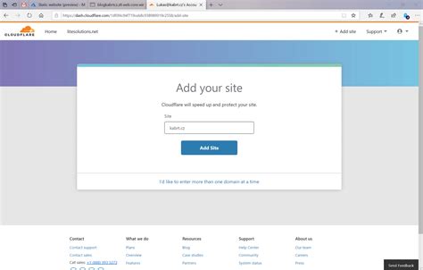 And Custom Domain For A Static Website On Azure