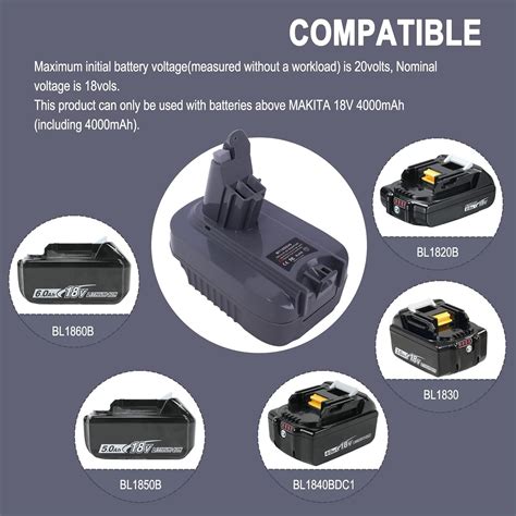 Buy Battery Adapter For Dyson V Lithium Ion Cordless Electric Vacuum Cleaner Used With