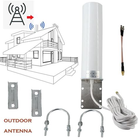 High Gain 12dbi Helium Hotspot Miner Outdoor Lora Antenna For Rak Nebra