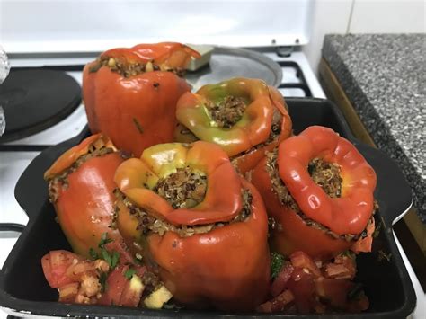Türkisch gefüllte Paprika Rezept mit Bild von gloryous Chefkoch de