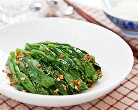 Yu Choy Sum Roti N Rice