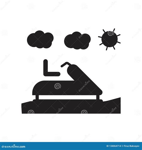 Jet Ski Icon Vector Isolated On White Background Jet Ski Sign