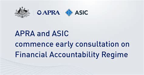 Scott North On Linkedin Apra And Asic Commence Early Consultation On Far