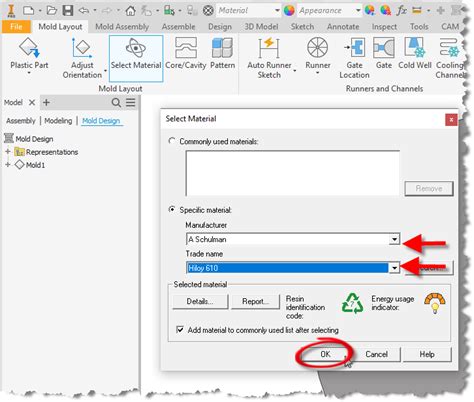 Solved Inventor 2020 Mold Material Issue Bug Autodesk Community