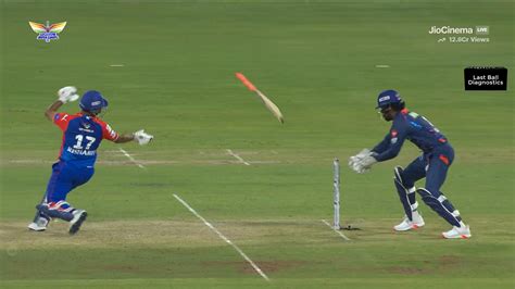 Watch Rishabh Pants Bat Slips Hits Kl Rahul As Batsman Gets Stumped