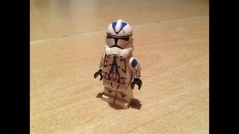 Lego Star Wars St Custom Clone Trooper Tutorial Youtube