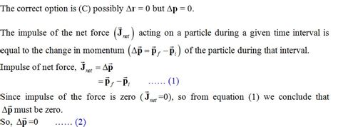 A Variable Force Acts On An Object From The Impulse Of The Force Is