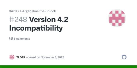 Version 4 2 Incompatibility Issue 248 34736384 Genshin Fps Unlock