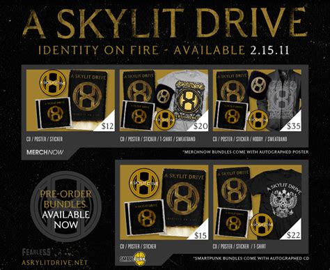Nananunue Pre Order A Skylit Drive Identity On Fire