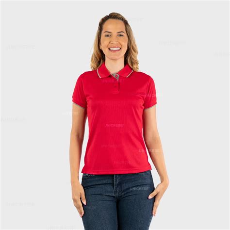 Polo Waffit® Para Dama Unicrese El Salvador Distribuidor De