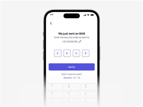 Otp Verification Screen Ui By Syed Abrar On Dribbble