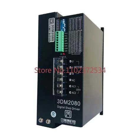 Controlador De Motor Paso A Paso Trifásico Jmc 3dm2080 Monofásico 220v Adecuado Para Motor