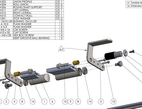 Exploded Section Assembly Wisemark