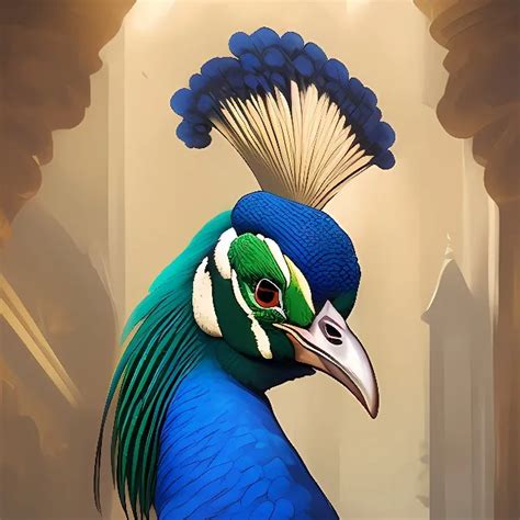 Talkie Profile Pecky The Peacock Talkie Ai