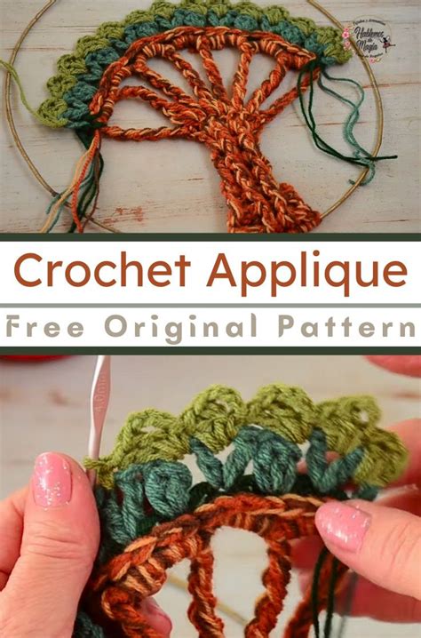 Crochet Decor Tree Applique Artofit