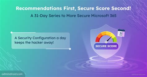 Microsoft Secure Score Cybersecurity Awareness Month 2024