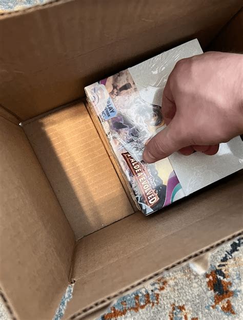 Paldea Evolved Bb Arrived With Broken Shrink Wrap R Pokeinvesting