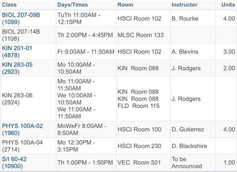 Csulb Schedule Fall 2025 Yuna Vanveen