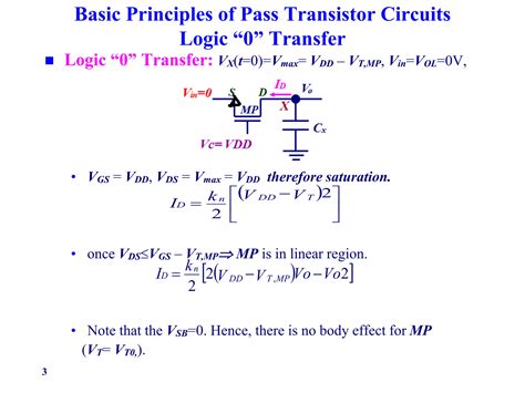 Pass Transistors Ppt Working Of Transistors Ppt