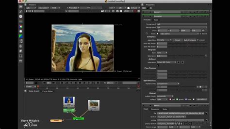 How To Degrain A Garbage Matte In The Nuke 5 Node Compositor