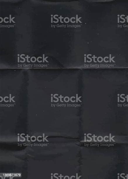구겨진 검은 종이 질감 주름진 골판지 질감의 추상적 인 어두운 배경 사실적인 종이 접기 페이지 카드의 벡터 일러스트레이션을 접은 다음 종이 를 펴고 있습니다 가장자리에 대한