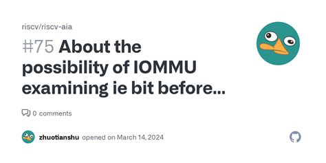 About The Possibility Of Iommu Examining Ie Bit Before Sending Notify