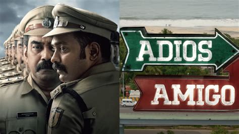 Latest Malayalam OTT Releases Adios Amigo Nunakuzhi Thalavan And