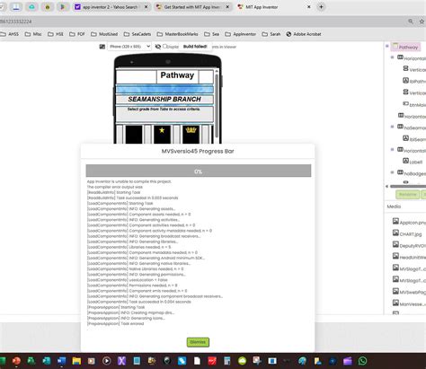 Build Error When Compiling Generating Icons Task Errored Mit App