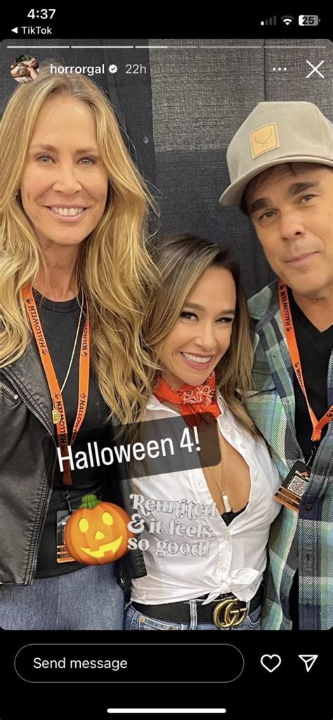 Found This On Danielle Harris Ig Story Rhalloweenmovies