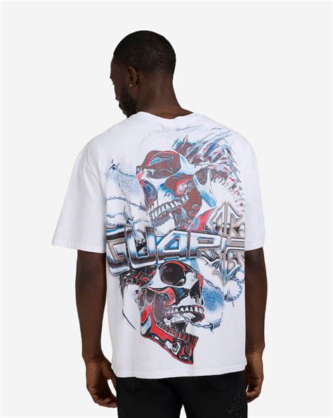 Shop Guapi Chrome Skull Tee Chrome Skull Wht White Snipes Usa