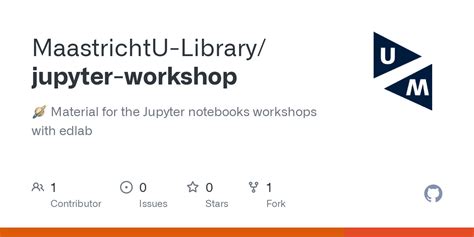 github maastrichtu library jupyter workshop 🪐 material for the
