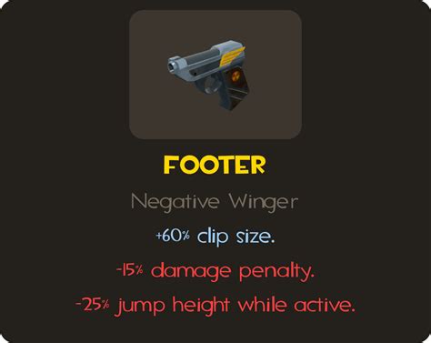 What If Scouts Secondaries Were Inverted Negative Weapon Ideas R