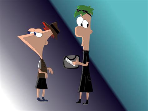 Phineas And Ferb Secret Agents By Phineasferbtones On Deviantart