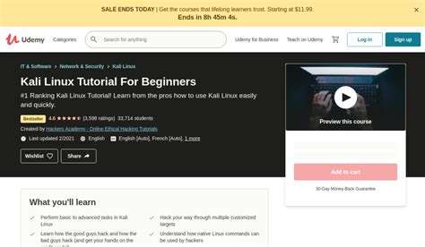 7 best kali linux courses classes and tutorials